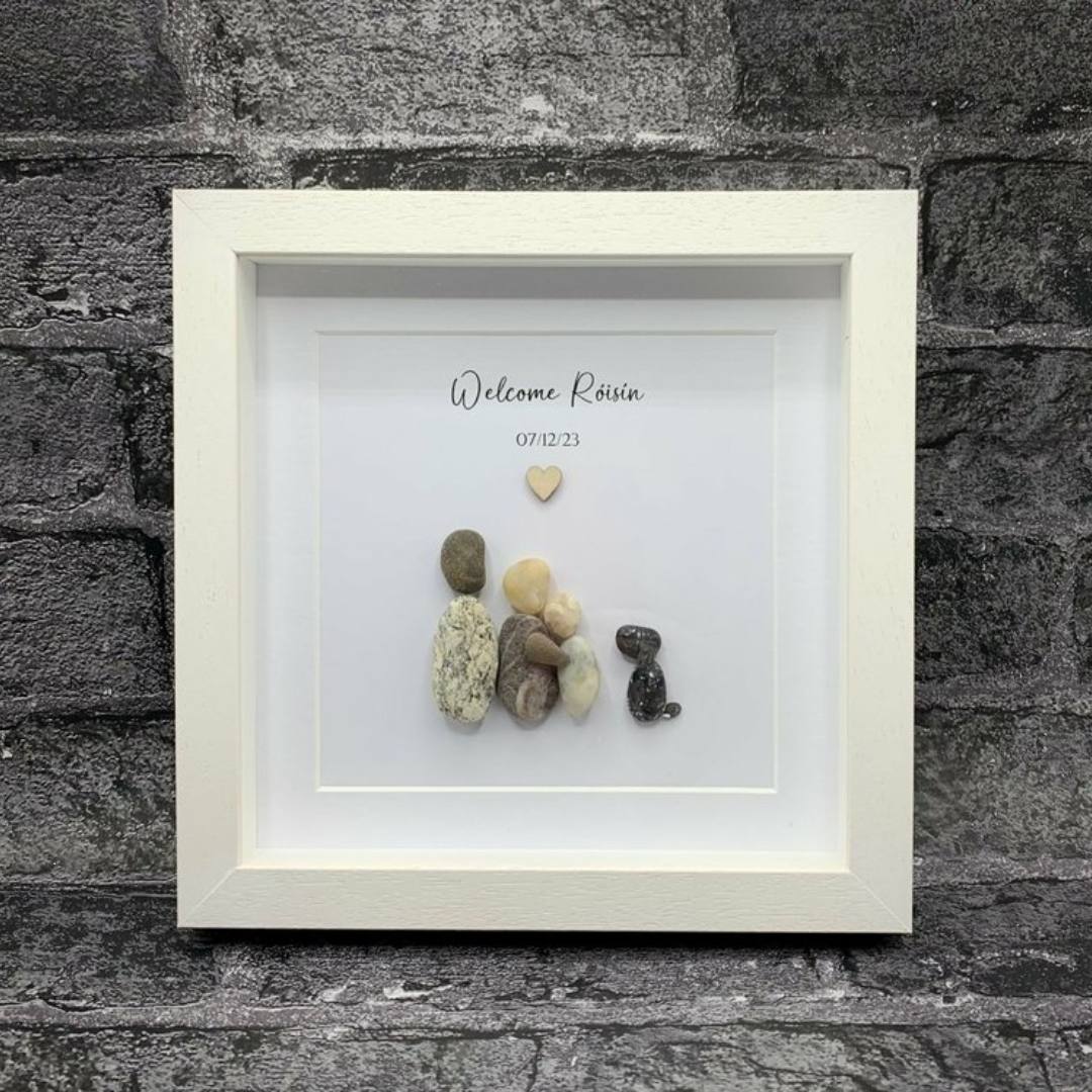 Welcome Baby – Púróga Pebble Art